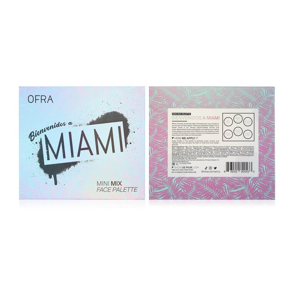 Mini Mix Face Palette - Bienvenidos A Miami - 6 Shades | Kuwait ...
